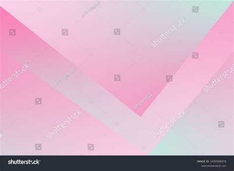 Triangle Inspired Gradient Ppt Template Background Stock Illustration 2420569379 Shutterstock