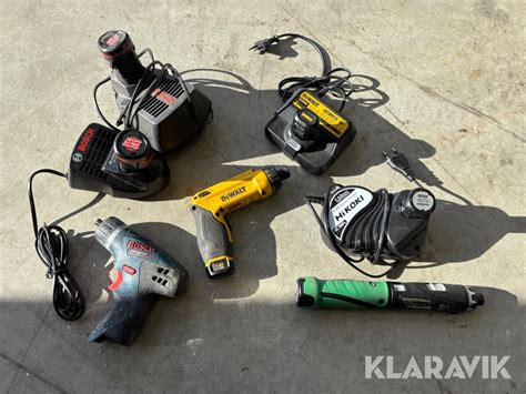 Skruvdragare Borlänge Klaravik Auktioner