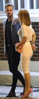 Stephanie Waring Seen For The First Time With Apprentices James Hill