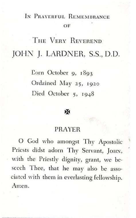 Lardner Father John The Sulpicians Province Of The United States