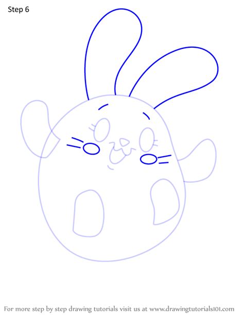 How To Draw Asha The Bunny From Pikmi Pops Pikmi Pops Step By Step