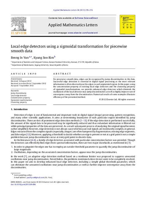 pdf local edge detectors using a sigmoidal transformation for