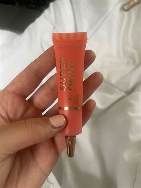 Revolution Super Dewy Liquid Blush On Designer Wardrobe