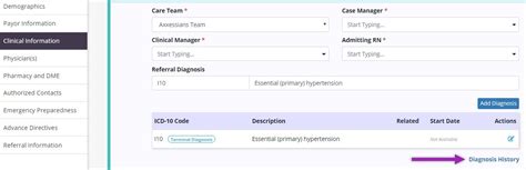 Diagnosis Documentation Help Center