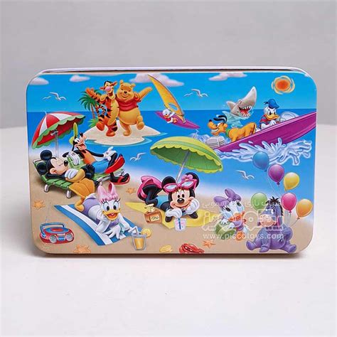 خرید پازل میکی موس و دوستان جعبه فلزی قیمت و توضیحات کامل