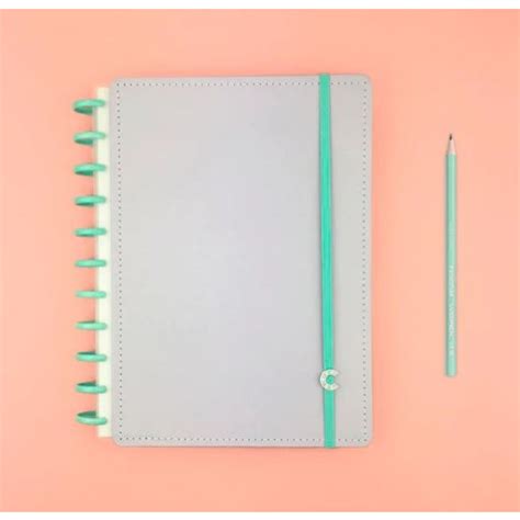 Kit Caderno Inteligente Ci Lalalilás G Executivo Linhas Brancas