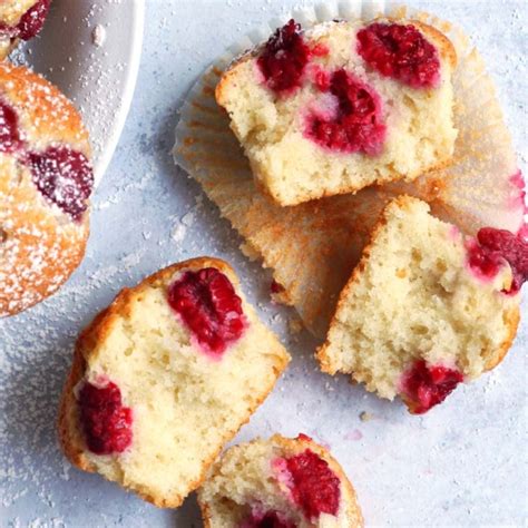 Easy Raspberry Friands Muffin Tin No Mixer Little Vienna