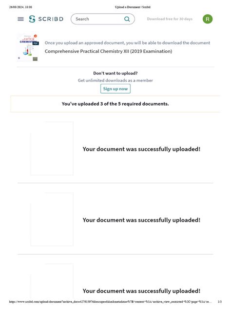 Upload A Document Scribd Pdf