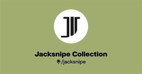 Jacksnipe Collection Instagram Linktree