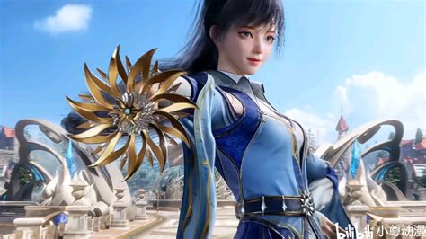 【斗罗2绝世唐门】唐雅霍雨浩4k超清壁纸 哔哩哔哩