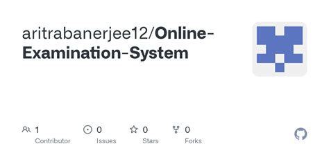 Github Aritrabanerjee Online Examination System