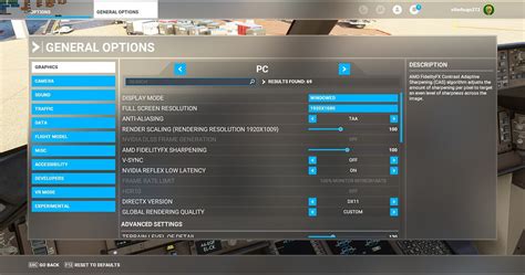 Low Performance On MSFS Install Performance Graphics Microsoft Flight Simulator Forums