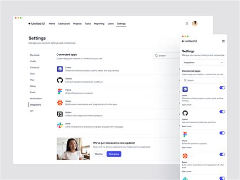 Integrations Settings Page — Untitled Ui By Jordan Hughes® On Dribbble