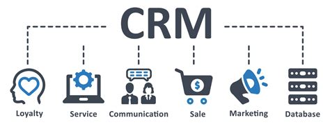 Crm Icon Vector Illustration Customer Relationship Management Loyalty Service Sale