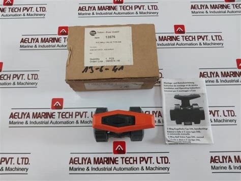 Georg Fischer 546 Pvc Ball Valve Aeliya Marine