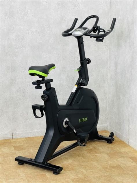Fitbox フィットボックス エアロバイク Fbx 002b01 フィットネスバイク スピンバイク 家庭用 ブラック 手渡し歓迎