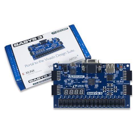 basys 3：即用型 xilinx artix 7 fpga 入門學習板 l 最適合初學者 l 介面最完整 fpga dsp sdr 軟