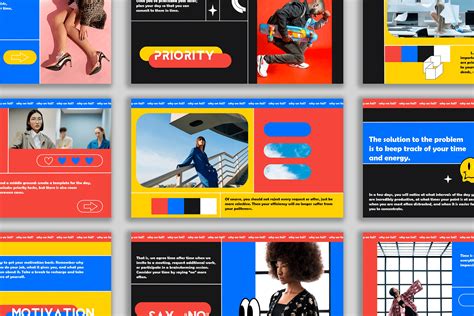 Retro Presentation Template On Behance
