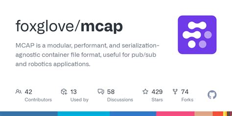 issues · foxglove mcap · github