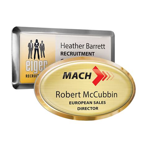 Personalised Name Badges Badge Creation UK