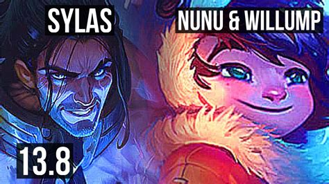 Sylas Vs Nunu And Willump Mid 405 Kr Challenger 138 Youtube