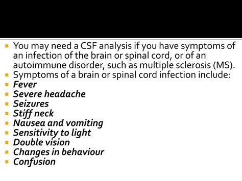Collection Transport And Processing Of Clinical Specimens Csf Ppt