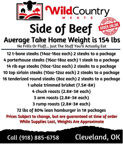 Buy Fresh Meats Wild Country Meats Cleveland Ok Butcher Shop
