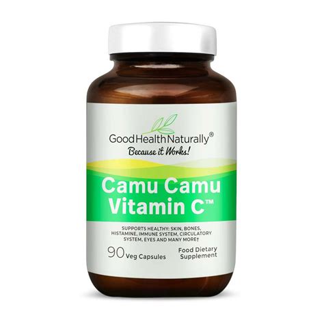 Good Health Naturally Camu Camu Vitamin C 700mg 90 Capsules Totally