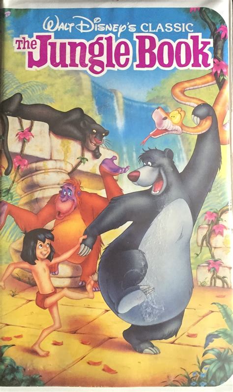 Vintage The Jungle Book Vhs Video Tape D Walt Disney Classics The Best Porn Website