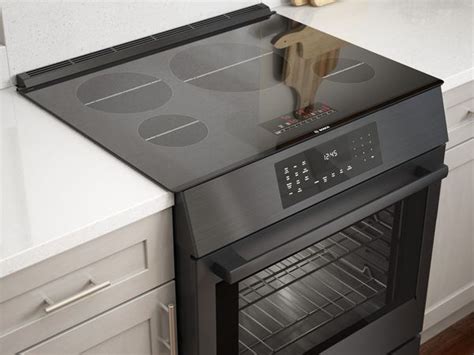 Bosch Slide In Induction Range Bosch 800 Series 30 Ss Induction Technology Slide In The