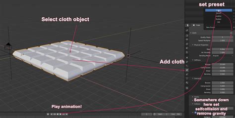 Blender Cloth Simulation Making A Thick Blanket Artisticrender