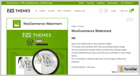 7 watermark wordpress plugins free and paid formget