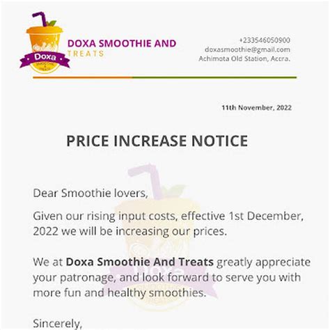 Doxa Smoothie And Treats 100 Natural Smoothie And Treats In Achimota