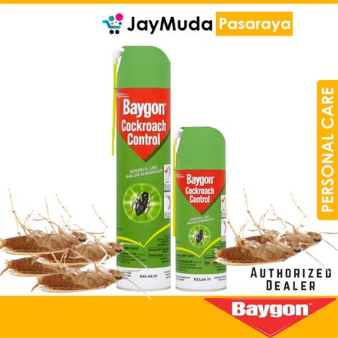 Baygon Cockroach Control 270ml And 570ml Aerosol Ae Racun Serangga Kil Cockroach Bunuh Lipas