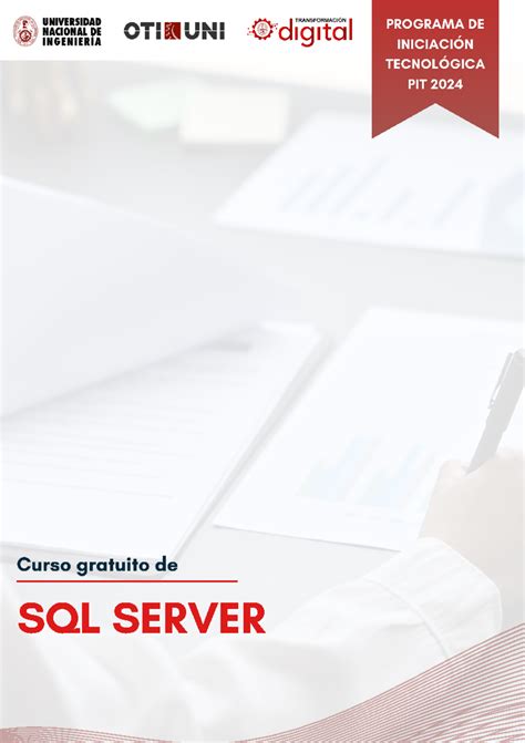 Pit 2024 Sql Server Base De Datos Sql Serversql Server DescripciÓn Este Curso Te
