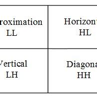 Two Level Discrete Wavelet Decomposition Singular Value Decomposition