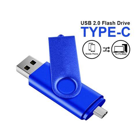 Type C Key High Speed 20 Usb Flash Drive Otg Pen Drive 32gb 64gb 128gb