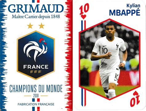 France Champions Du Monde The World Of Playing Cards