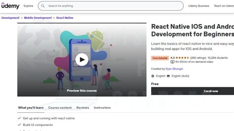 5 Best Free React Native Courses For Beginners 2025 Discover Free