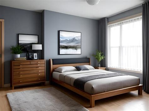Premium Ai Image Ultra Realistic Bedroom Interior Design With Hyper
