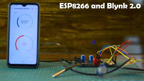 Blynk 20 And Esp8266 With Ds18b20 Andmq9 Lpg Gas Sensor