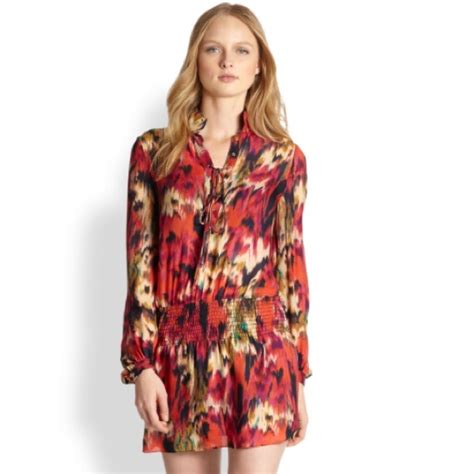 Haute Hippie Dresses Haute Hippie Laceup Silk Dress Aso Olivia