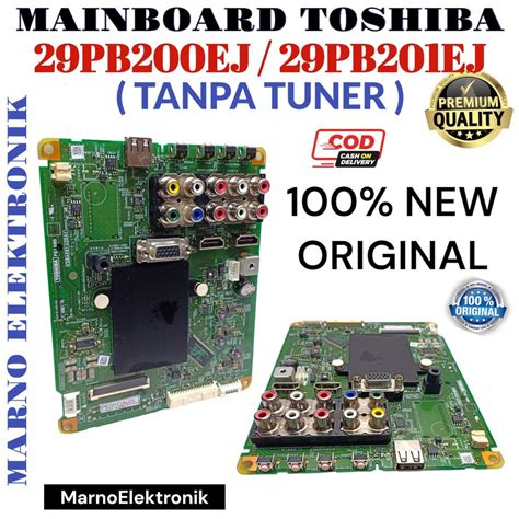 Jual MB MAINBOARD TV LED TOSHIBA 29PB200EJ 29PB201EJ TANPA TUNER MODUL