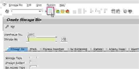 How To Create Storage Bin In Sap