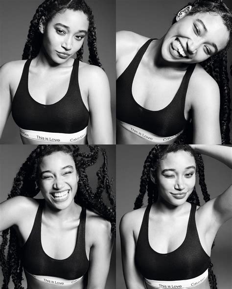 Stunning Females Amandla Stenberg For Calvin Klein