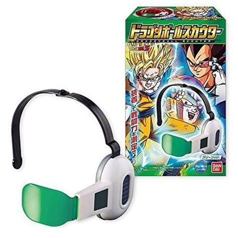 Bandai Dragon Ball Z Saiyan Scouter Green Lens 1 Unit Dragon Ball Z Dragon Ball Dbz Cosplay