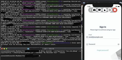 detox recorder not creating file · issue 3 · wix incubator