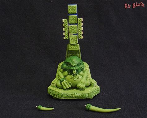 Sir Skofiss Workshop Slann Mage Priest From Scratch Wip