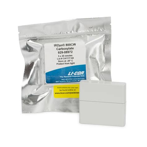 近红外染料 Irdye 800cw Carboxylate Cy3 Cy5 Cy7荧光染料
