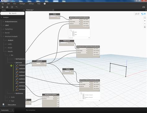 Dynamo Robot Structural Analysis 2017 Dynamo